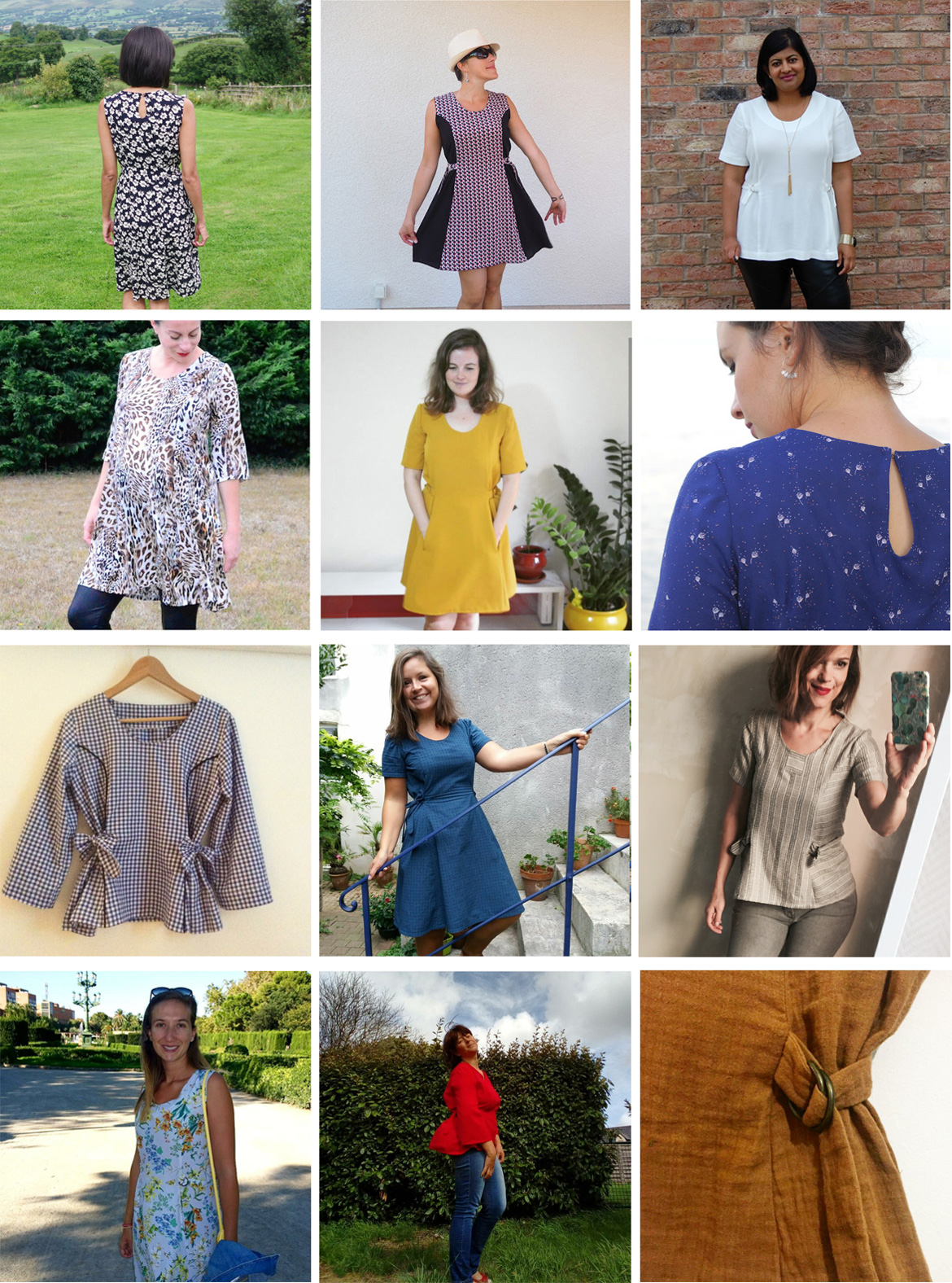 Zoom in: the Faura top & dress pattern • Pauline Alice