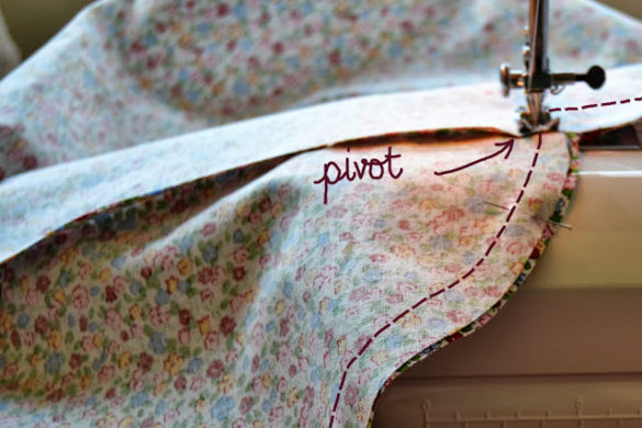 Tutoriel: comment coudre des angles • Pauline Alice