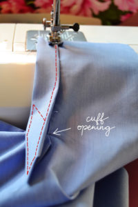 How to sew a Shirt Sleeve Placket and Cuff • Pauline Alice
