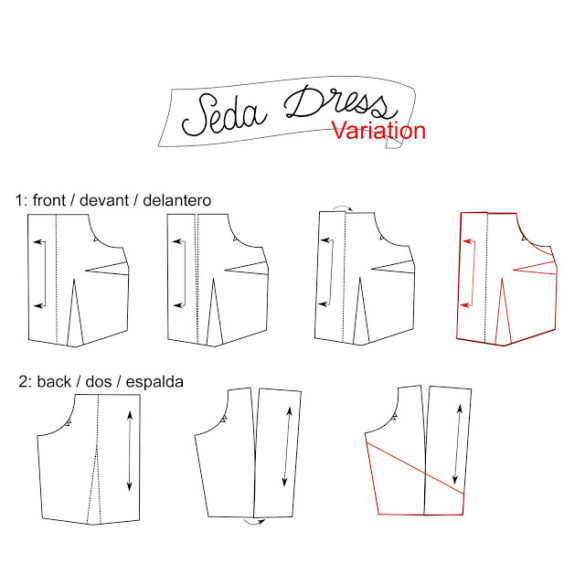 Seda dress pattern - Pauilne Alice